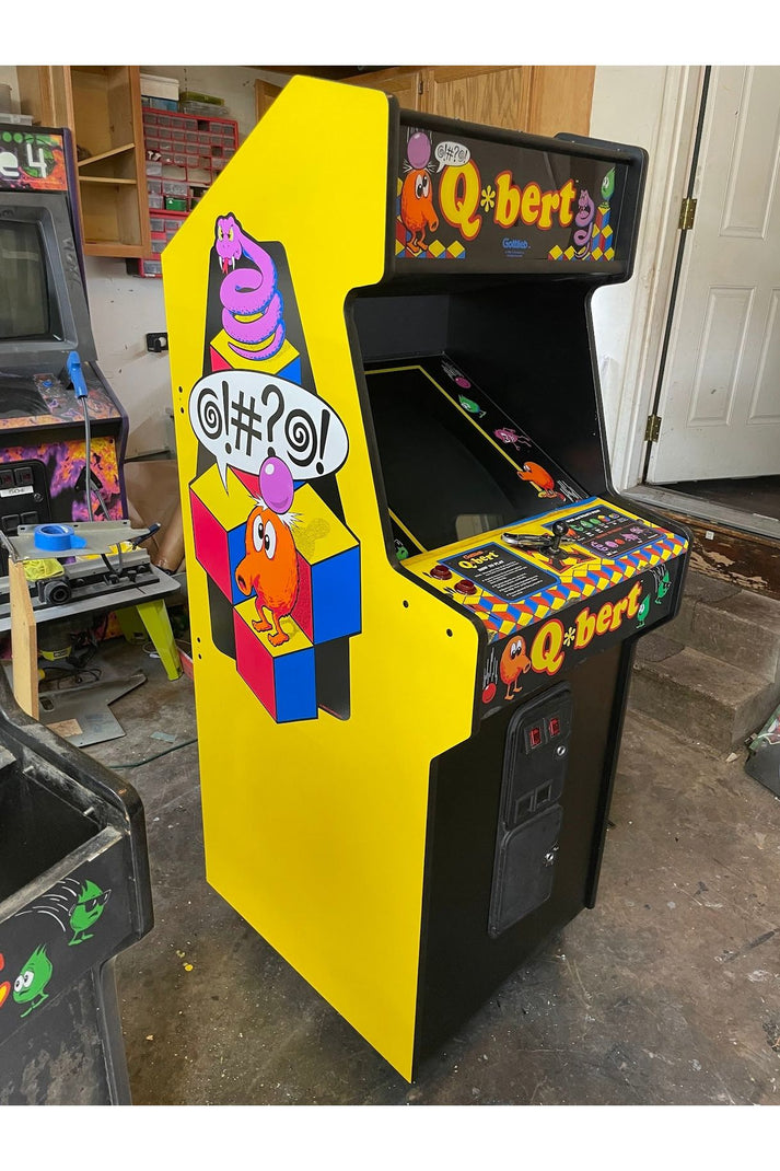 QBert Arcade Reproduction Cabinet – LAB Arcades