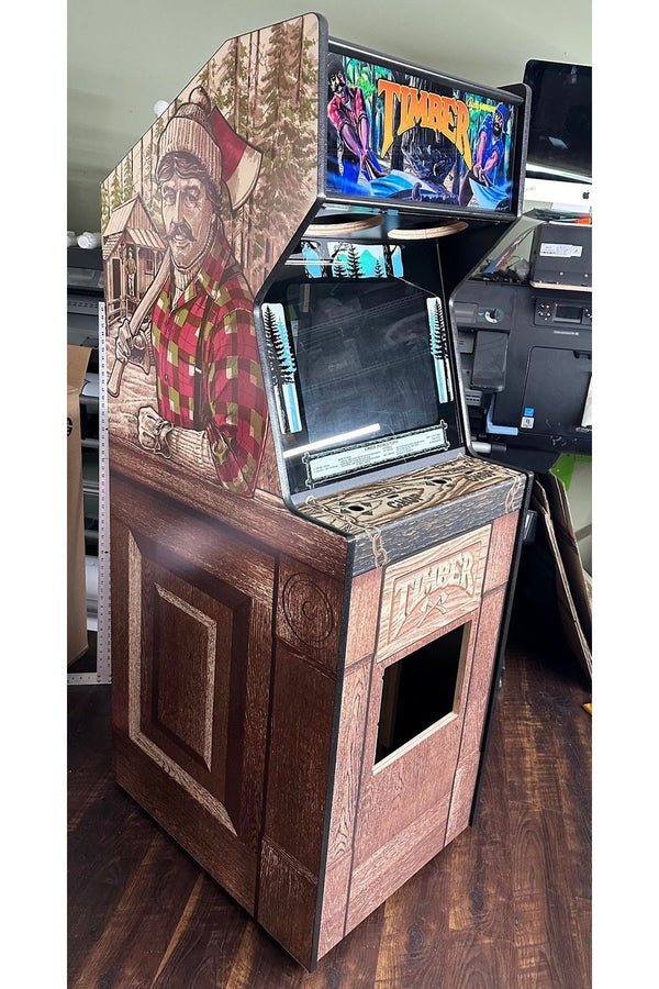 Timber/Rootbeer Tapper Reproduction Cabinet – LAB Arcades